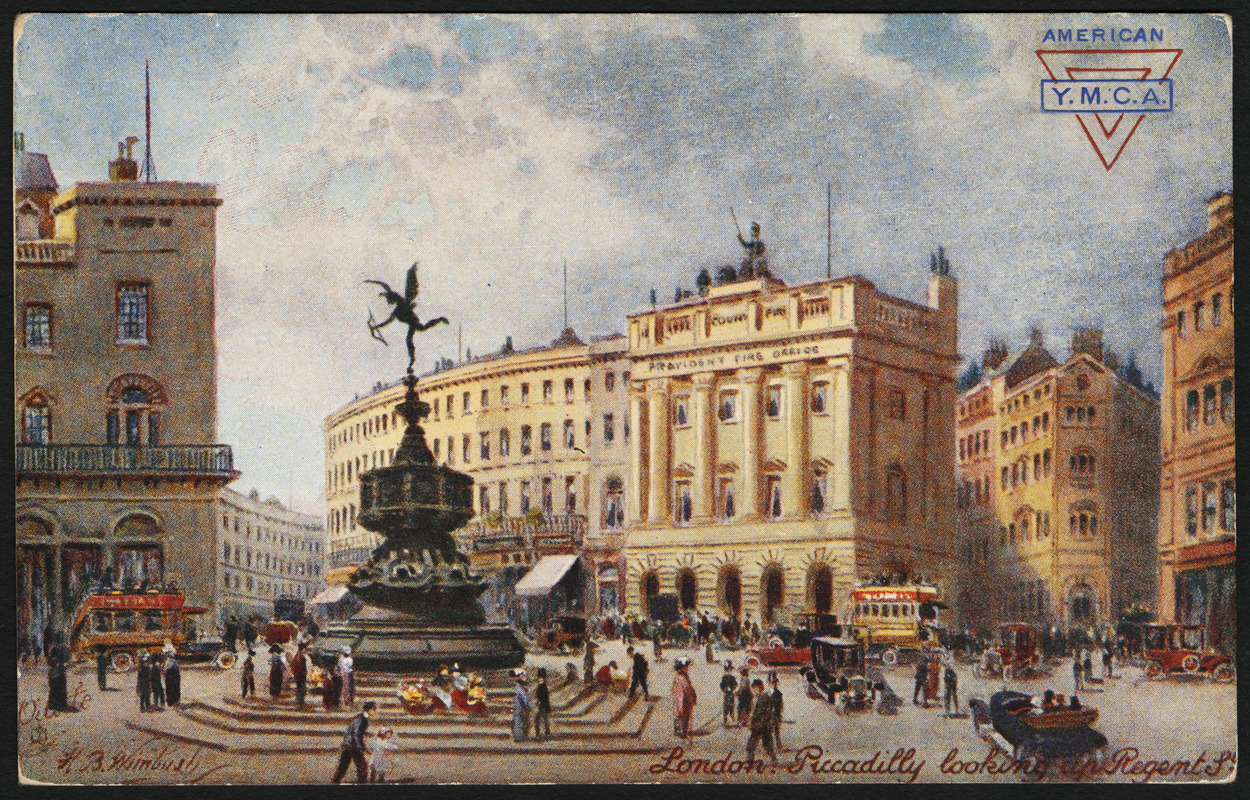 London. Piccadilly looking on Regents Square - Digital Commonwealth