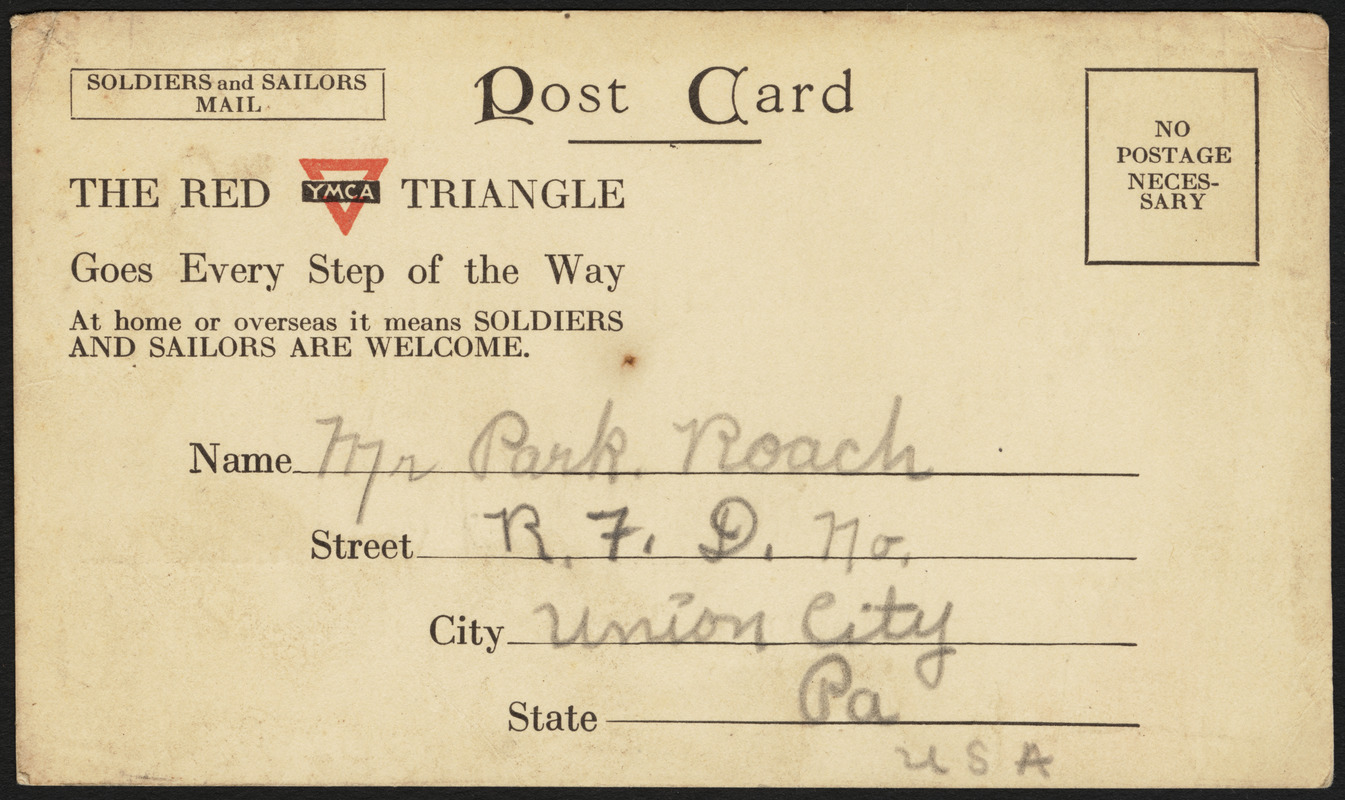 The Red Triangle goes every step of the way - Digital Commonwealth