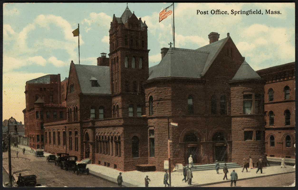 Post Office, Springfield, Mass. - Digital Commonwealth