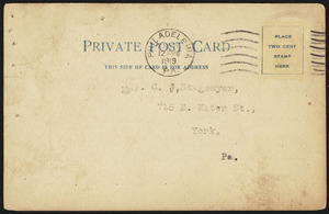 Private post card - Digital Commonwealth