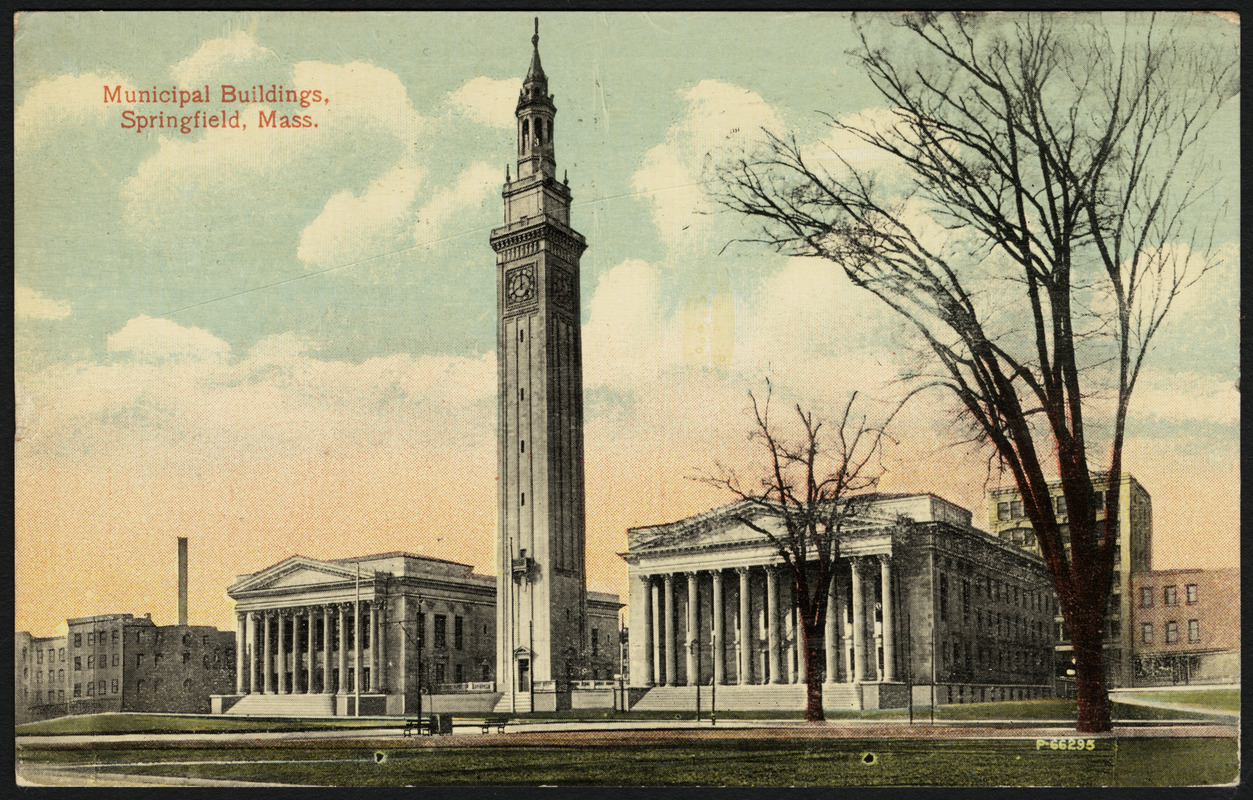 Municipal buildings, Springfield, Mass. - Digital Commonwealth