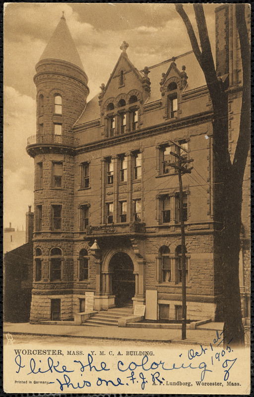 Worcester, Mass. Y.M.C.A. building - Digital Commonwealth