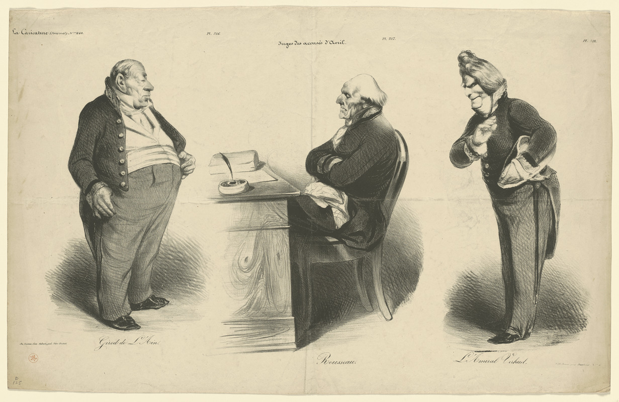 Girod de l'Ain - J. Joseph Rousseau - Amiral Verhuel - Digital Commonwealth