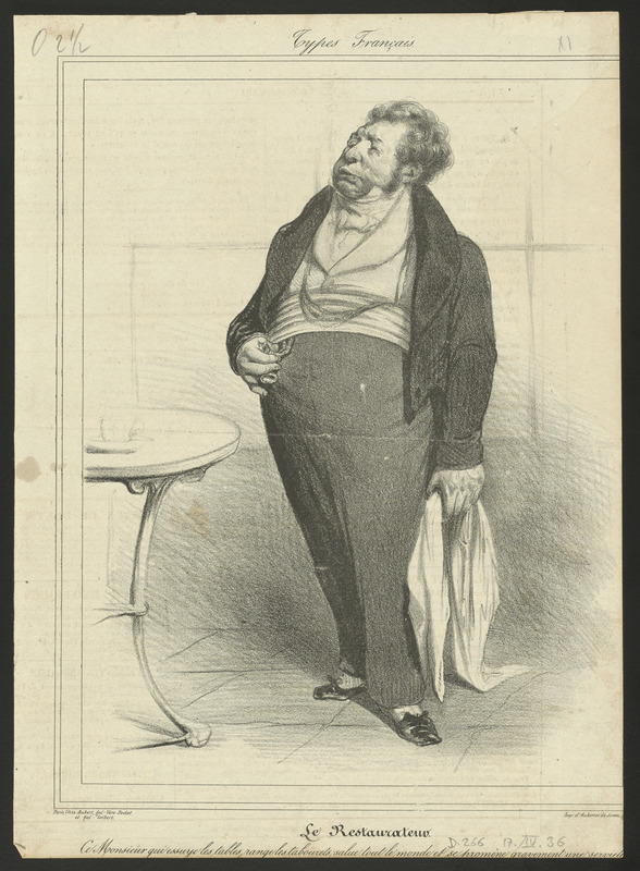 Le restauranteur - Digital Commonwealth