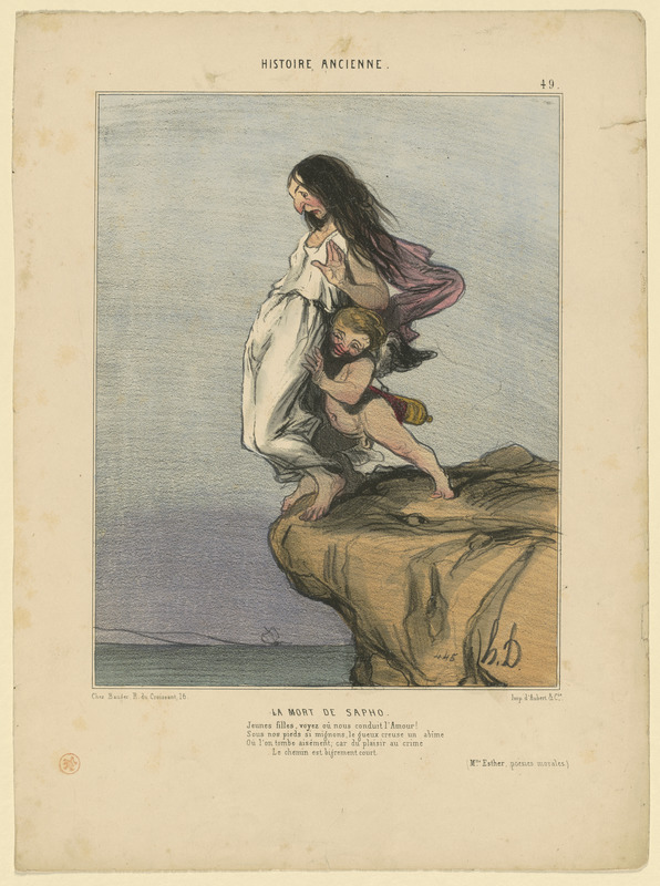 La mort de Sapho - Digital Commonwealth