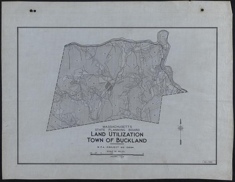 Land Utilization Town of Buckland - Digital Commonwealth