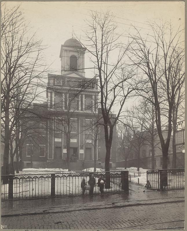 West Church, Lynde Street, Boston, arch- Benjamin Asher - Digital ...
