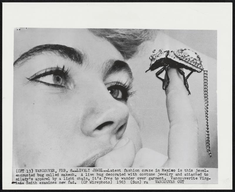 Lively Jewel--Latest fashion craze in Mexico is this jewel-encrusted ...