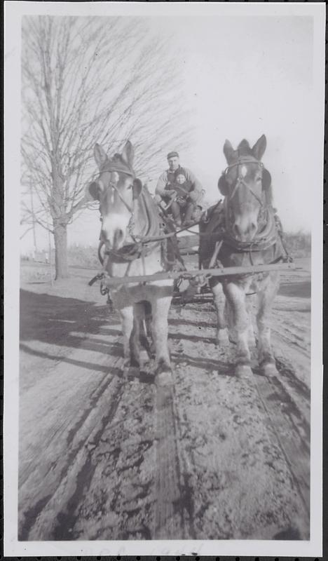 Zoly, Anthony holding his niece Theresa - Digital Commonwealth