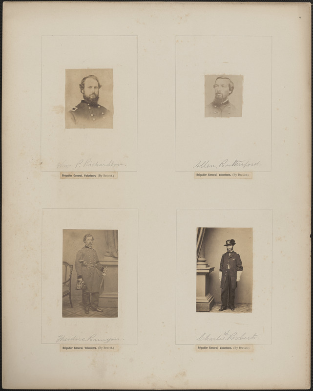 Four portraits: William P. Richardson, Allan Rutherford, Theodore ...