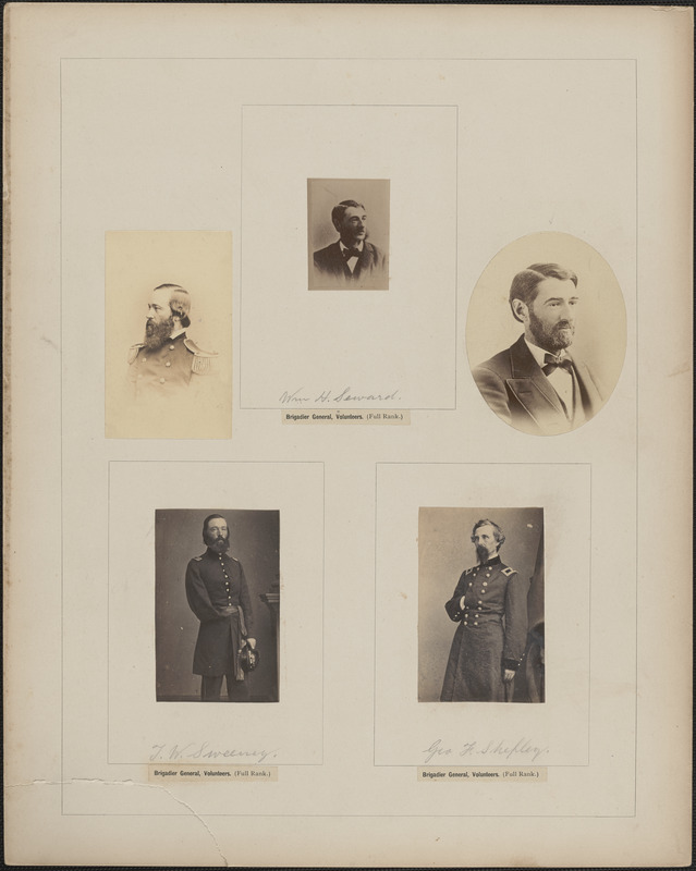 Five portraits: [two of] William H. Seward, [two of] T. W. Sweeney ...