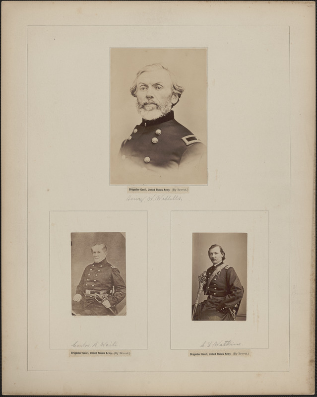 Three portraits: Henry W. Wessells, Carlos A. Waite, L. D. Watkins ...