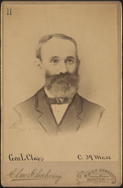 George L. Clapp, [Company] C 39 Massachusetts - Digital Commonwealth