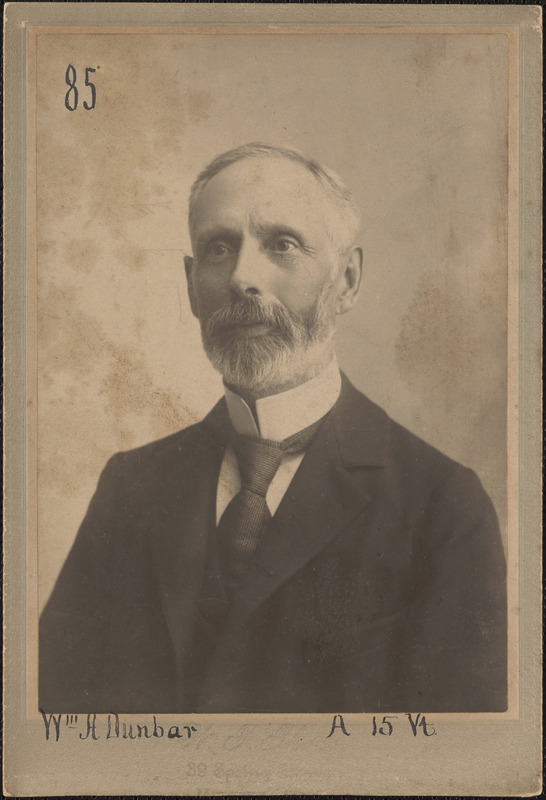 William H. Dunbar, Company A, 15th Vermont Volunteers - Digital ...