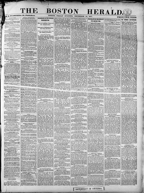 The Boston Herald. December 14, 1877 - Digital Commonwealth