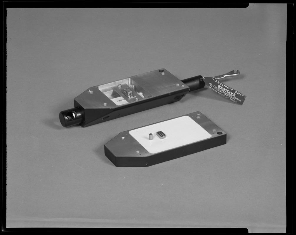 EMPO, altitude sensing unit (two pieces) - Digital Commonwealth