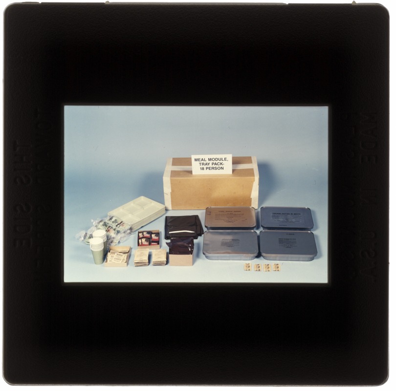 Meal module, tray pack - 18 person - Digital Commonwealth