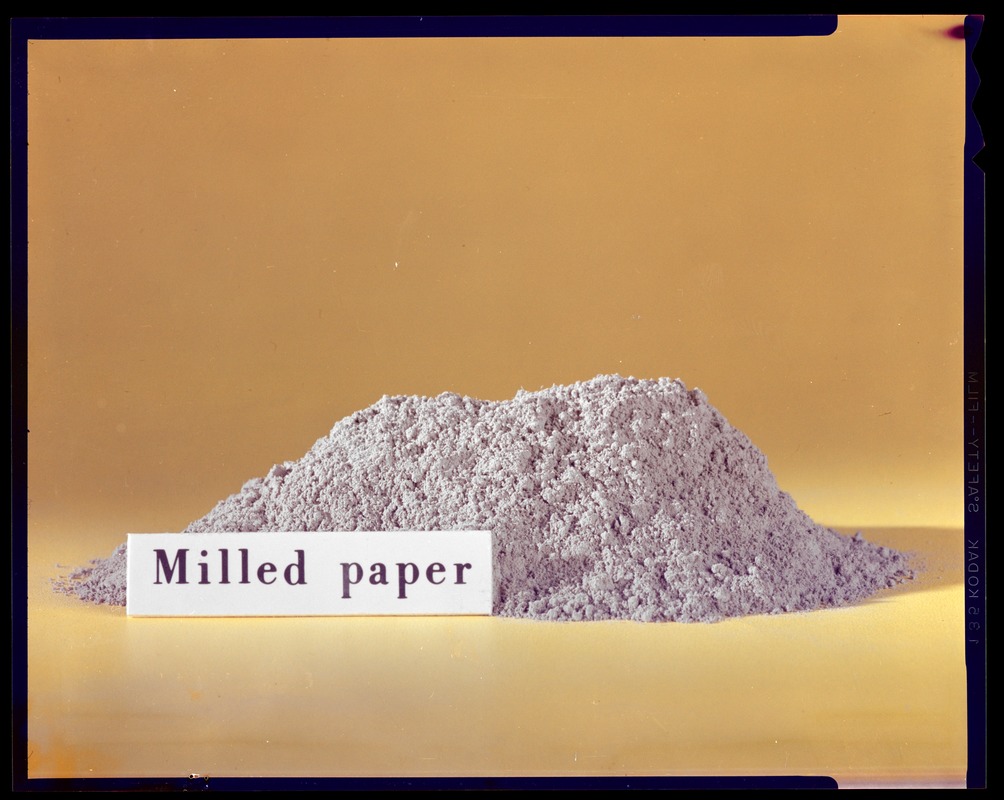 Milled paper - Digital Commonwealth