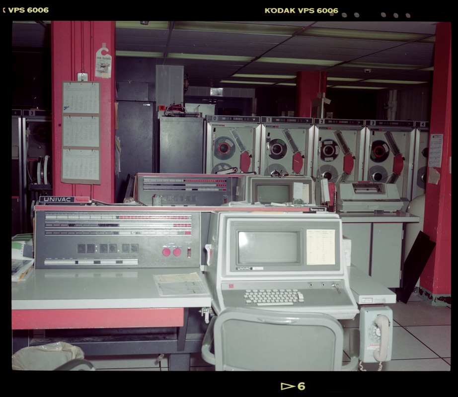 Computer sites - crowded area - Digital Commonwealth