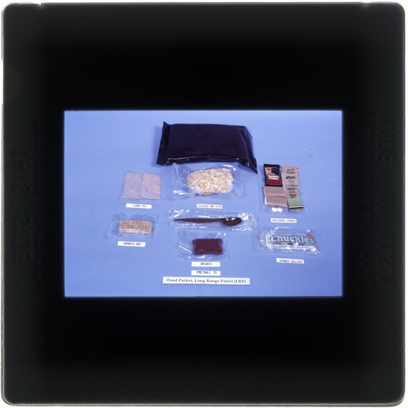 Menu 5, food packet, long range patrol (LRP) - Digital Commonwealth