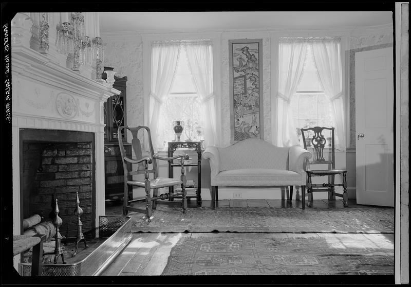Sanders House, Salem, MA, interior - Digital Commonwealth
