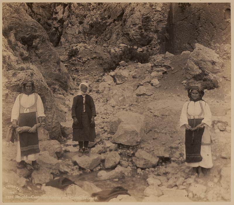 Delphi. Castilian Spring and Greek women - Digital Commonwealth