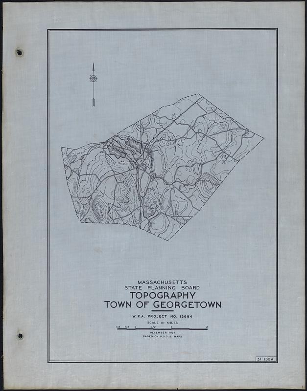 Topography Town of Georgetown - Digital Commonwealth