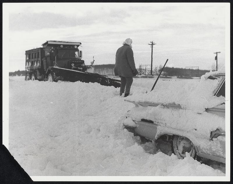 Dilemma of the Day: How to get around the stalled car on Rte. 128 in ...