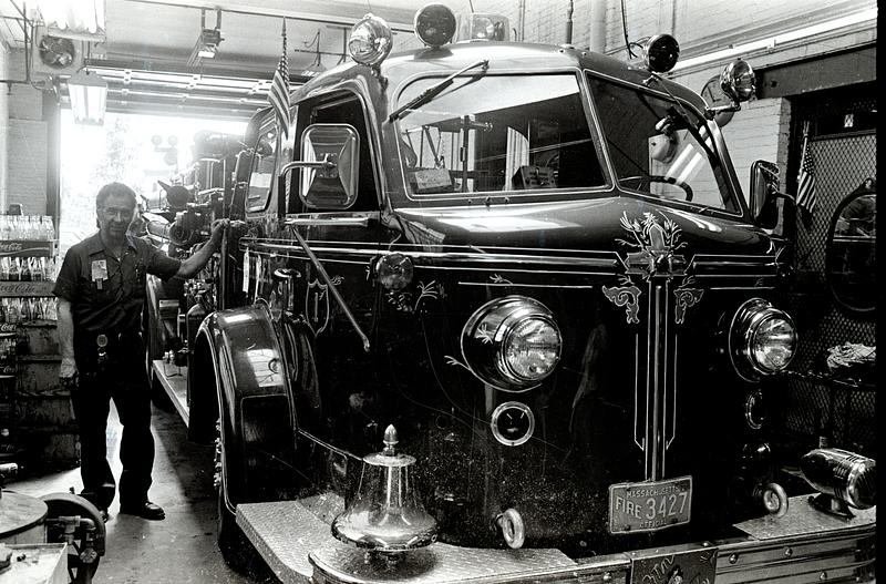 Engine 1 in the shop - Digital Commonwealth