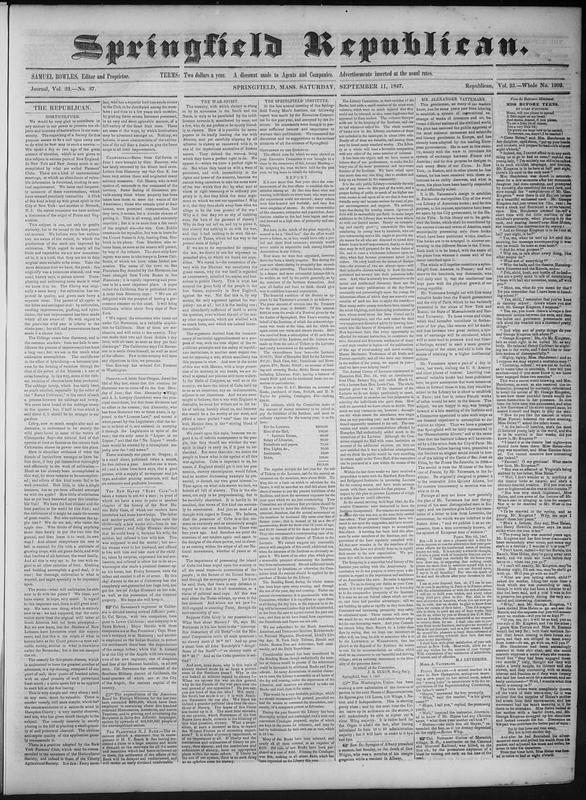 Springfield Republican - Digital Commonwealth