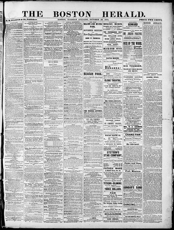The Boston Herald. October 26, 1875 - Digital Commonwealth