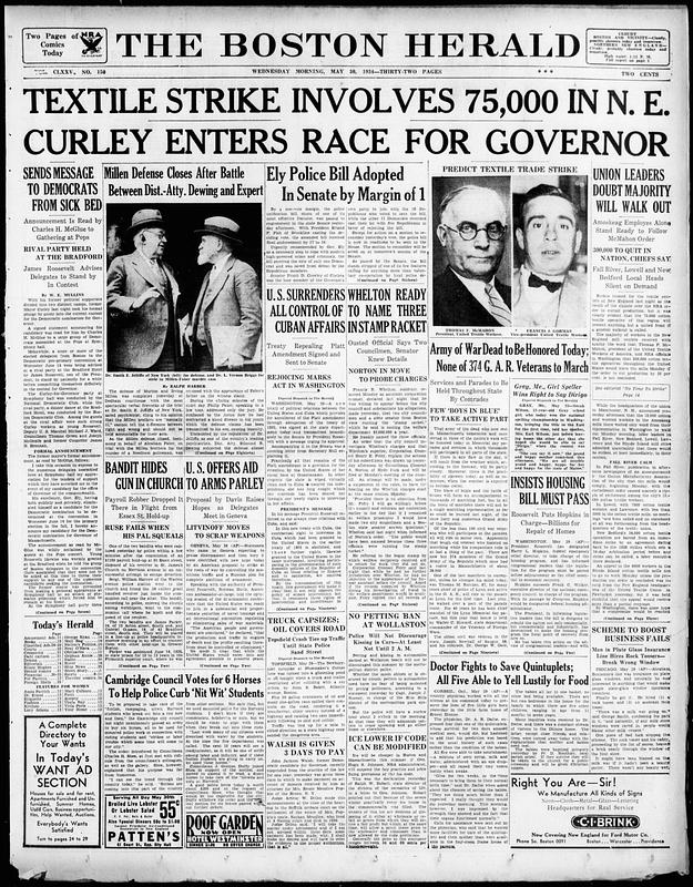 Boston Herald. May 30, 1934 - Digital Commonwealth