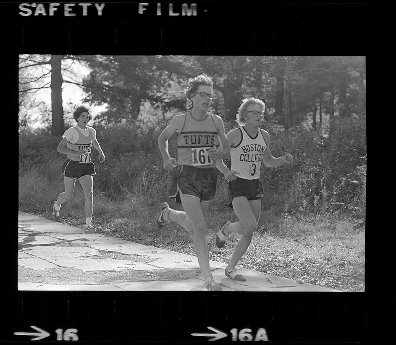 Intercollegiate cross country foot race, Franklin Park, Dorchester ...