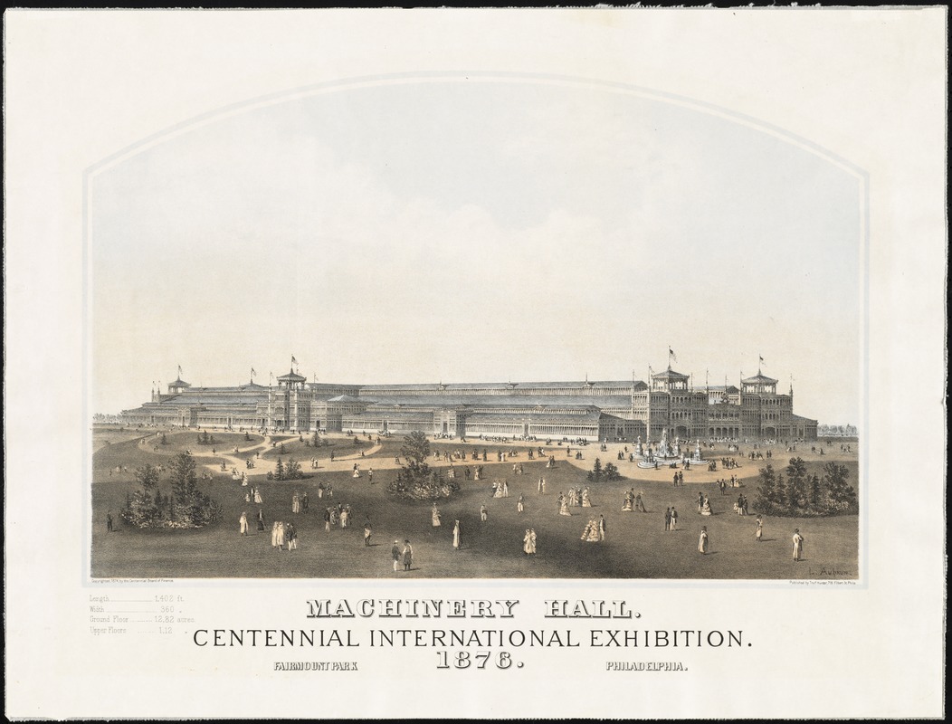 Machinery Hall : Centennial International Exhibition - Digital Commonwealth