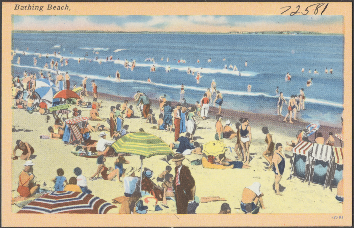 Bathing beach - Digital Commonwealth