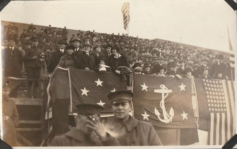 U.S. Marines - Third Army Corps football game, Griffith Stadium ...