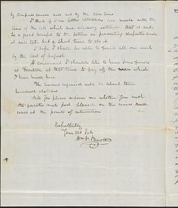 Captain William P. Parrott to George Coffin, 20 June 1842 - Digital ...