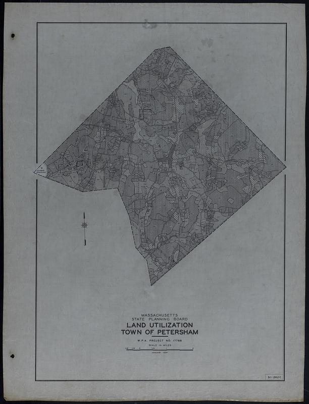Land Utilization Town of Petersham - Digital Commonwealth