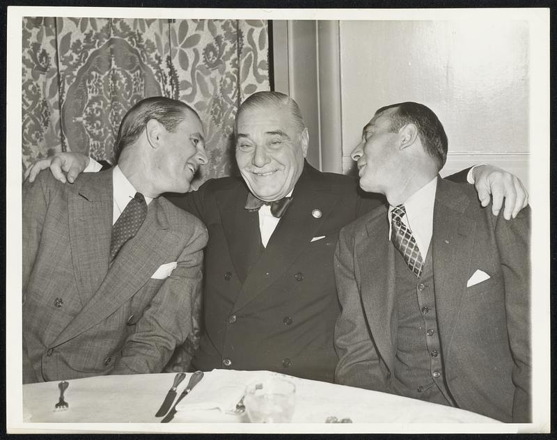 A Happy Colonel Ruppert, owner of the New York Yankees, was in fine ...