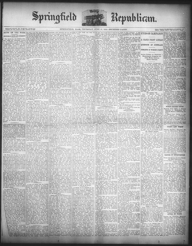 Springfield Weekly Republican - Digital Commonwealth