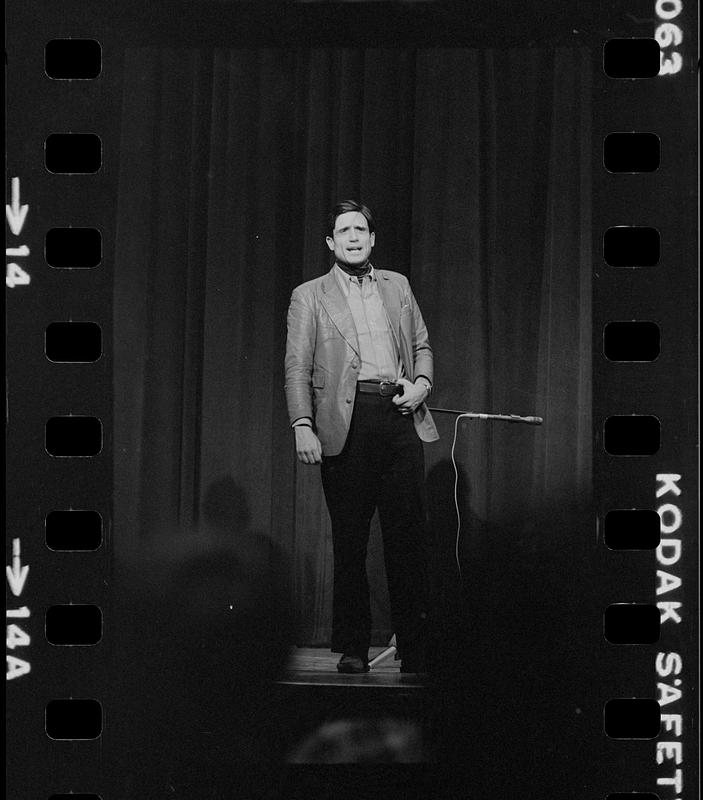 Marshall Dodge performing Burt and I at Pentucket Regional High School ...