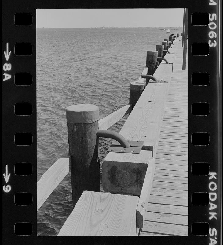 Waterfront pilings - Digital Commonwealth