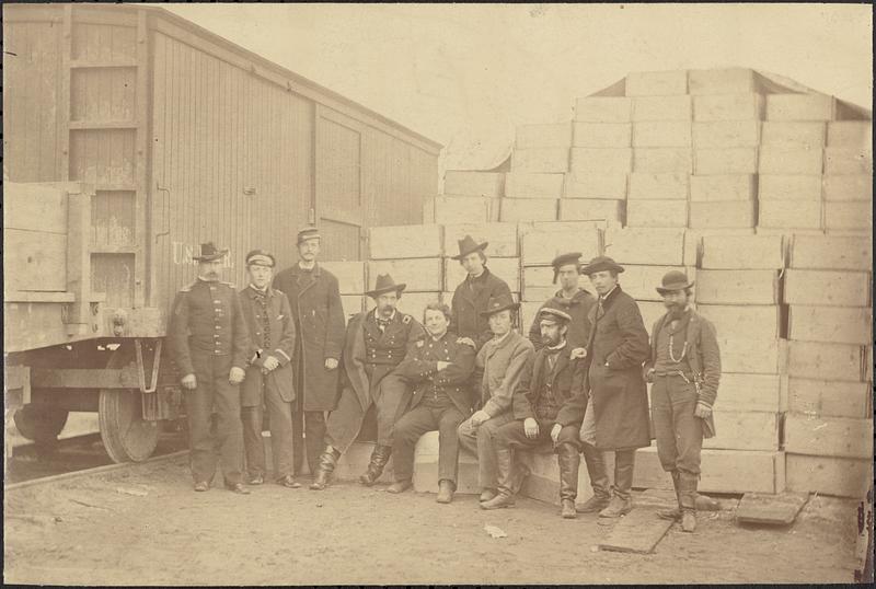 "Hard tack" Acquia Creek, February, 1863 - Digital Commonwealth
