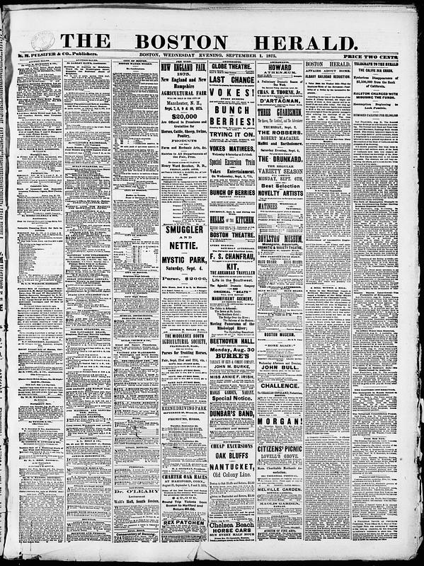 The Boston Herald. September 01, 1875 - Digital Commonwealth