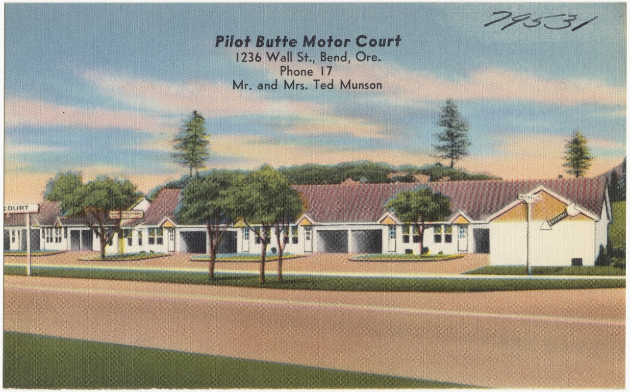 Pilot Butte Motor Court - Digital Commonwealth