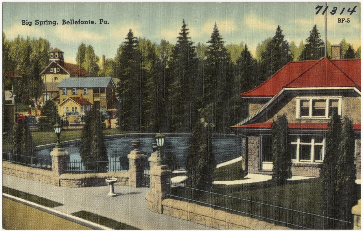 Big Spring, Bellefonte, Pa. - Digital Commonwealth