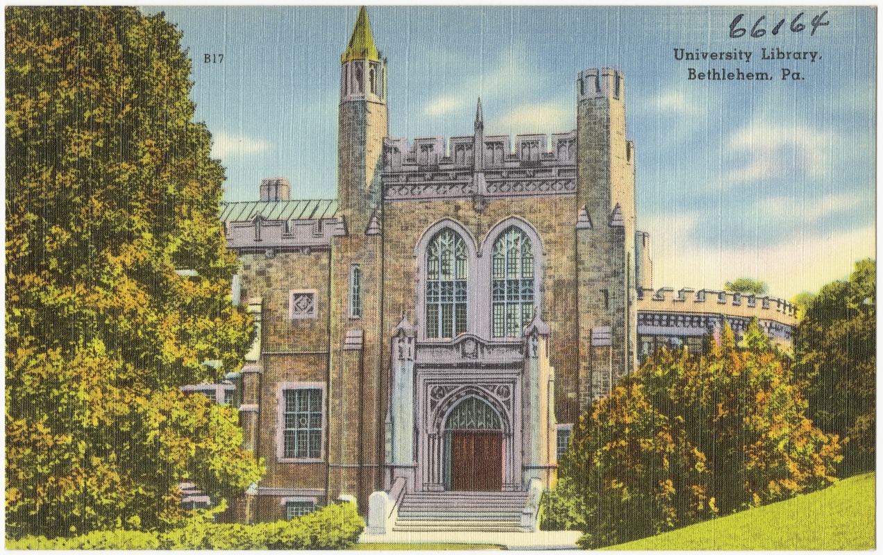University library, Bethlehem, Pa. - Digital Commonwealth