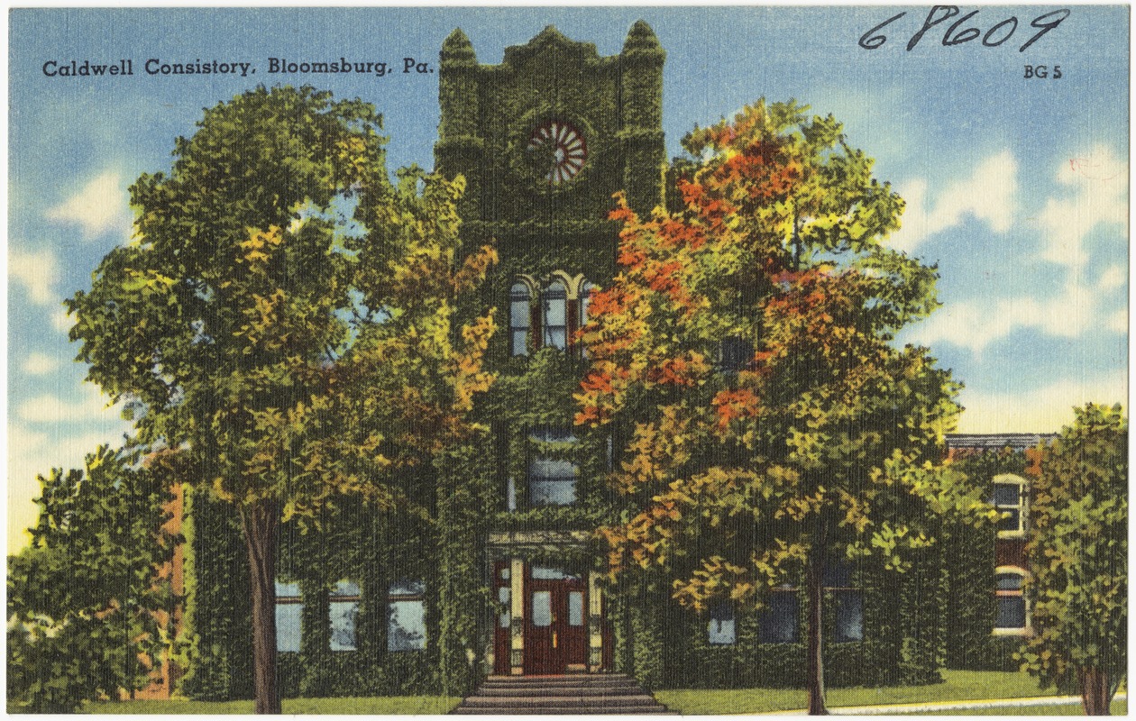 Caldwell Consistory, Bloomsburg, Pa. - Digital Commonwealth