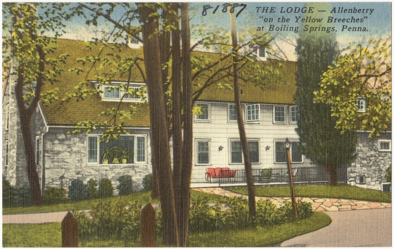 The Lodge -- Allenberry "on the yellow breeches" at Boiling Springs ...