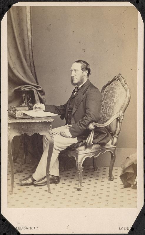 Mr. Saunders, Consul Général d'Angleterre - Digital Commonwealth